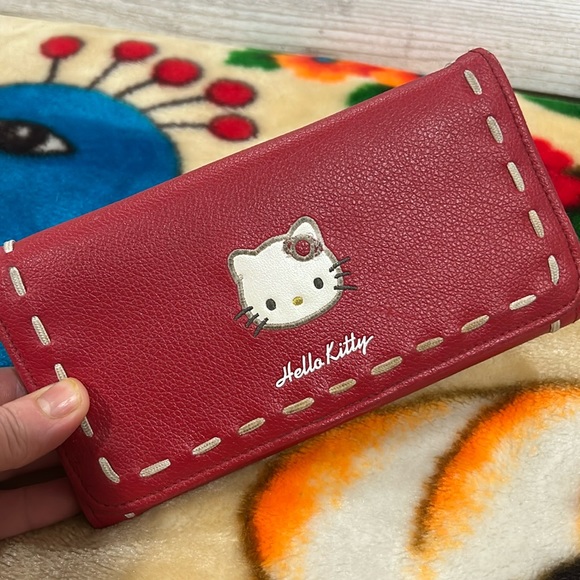 HELLO KITTY WALLET | Bags | Hello Kitty Wallet Red | Poshmark